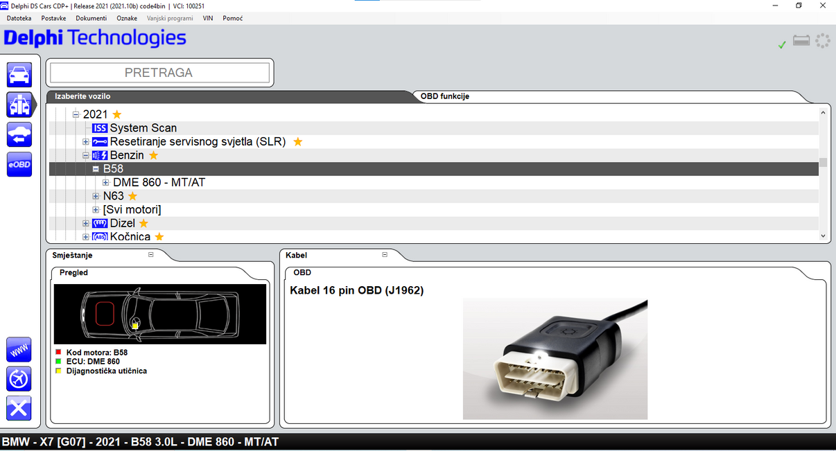 Delphi 2021 – Auto Dijagnostike